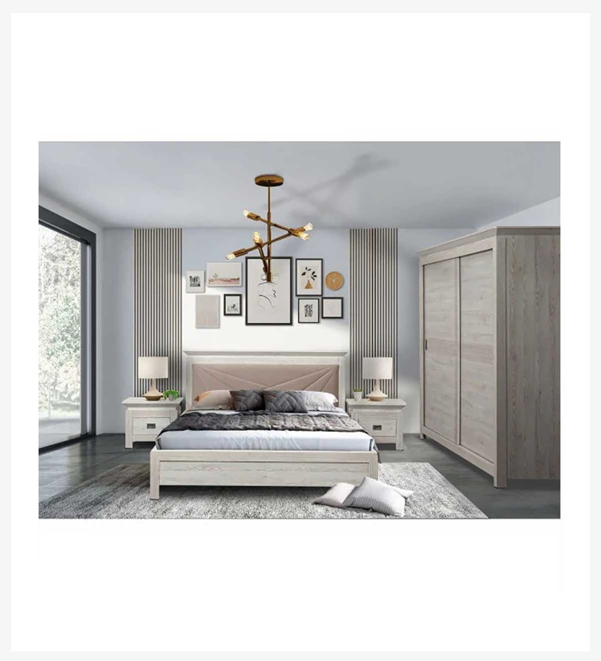 Set dormitor Casablanca Loft – am|Mobilier
